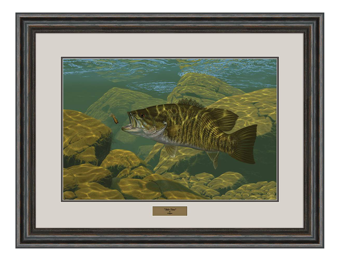 Al Agnew Framed Artwork Tube Time | Bass Pro Shops